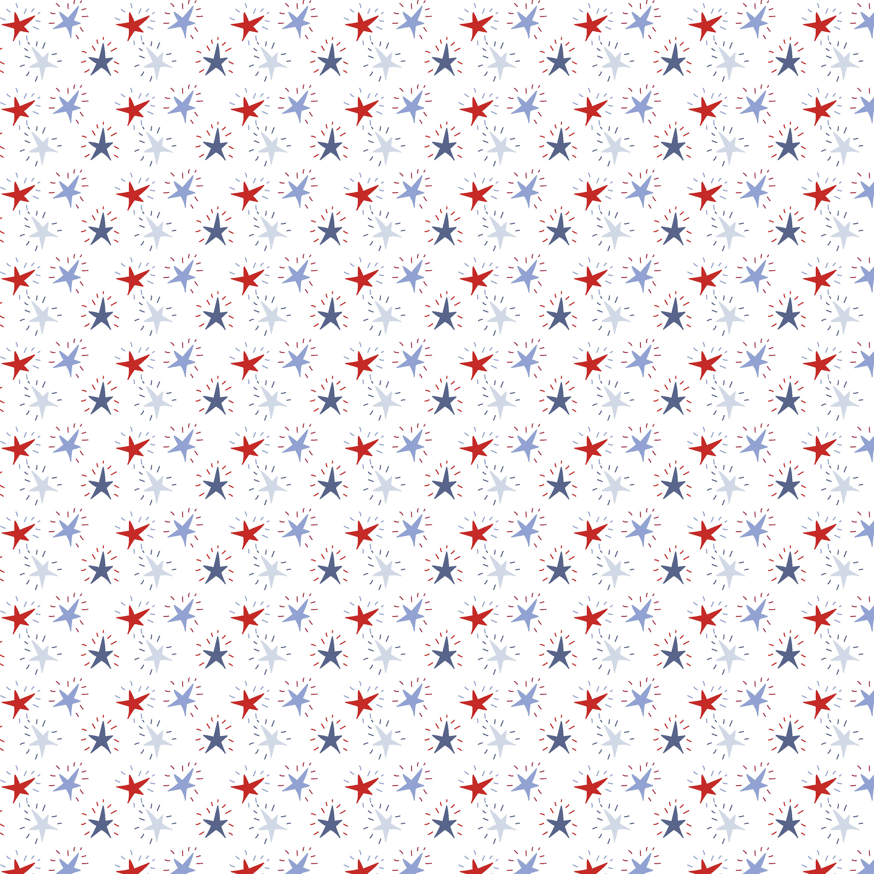 4th July Pattern Paper Digital Paper Pack Instant Download | Etsy