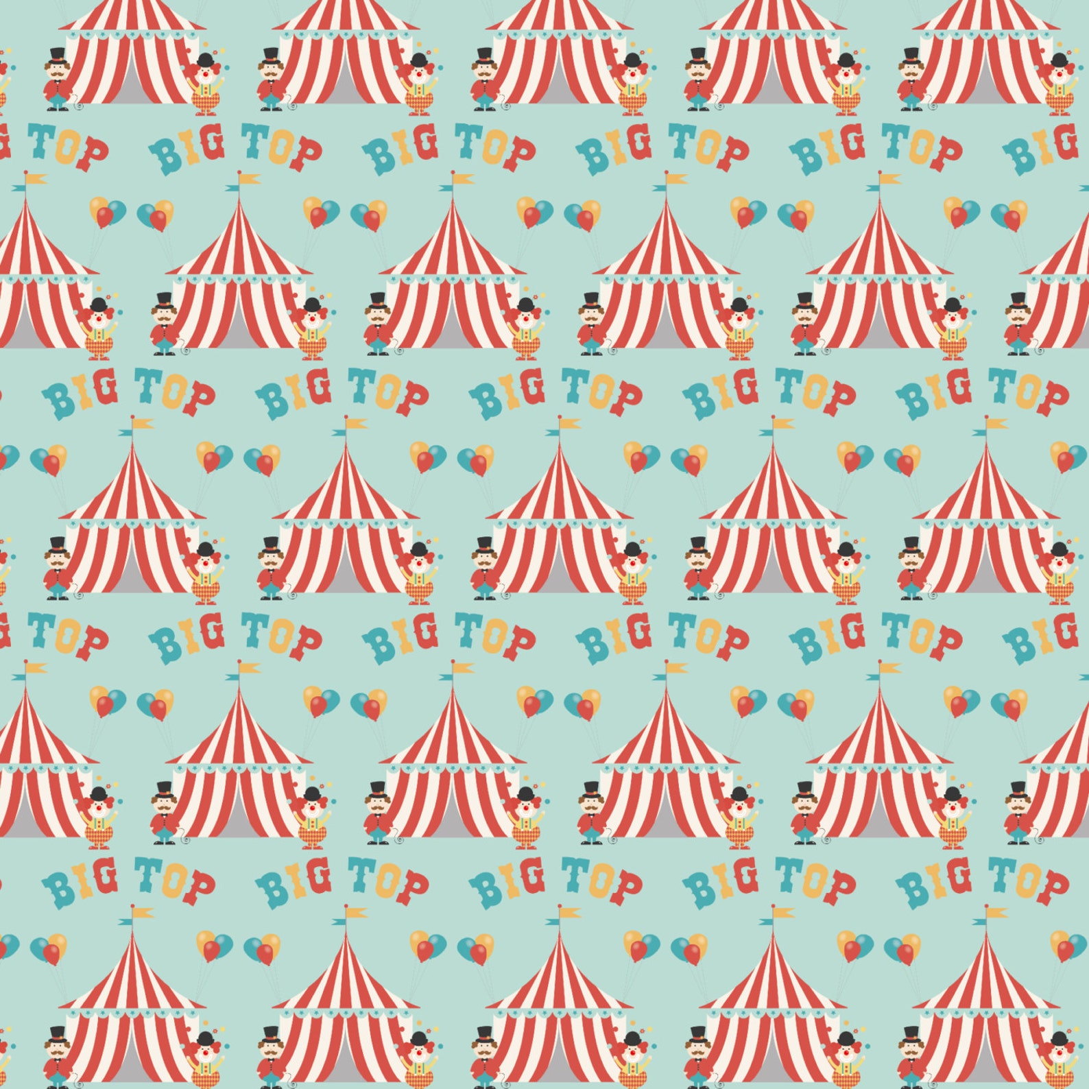 Circusprintable Digital Paper Pack - Etsy