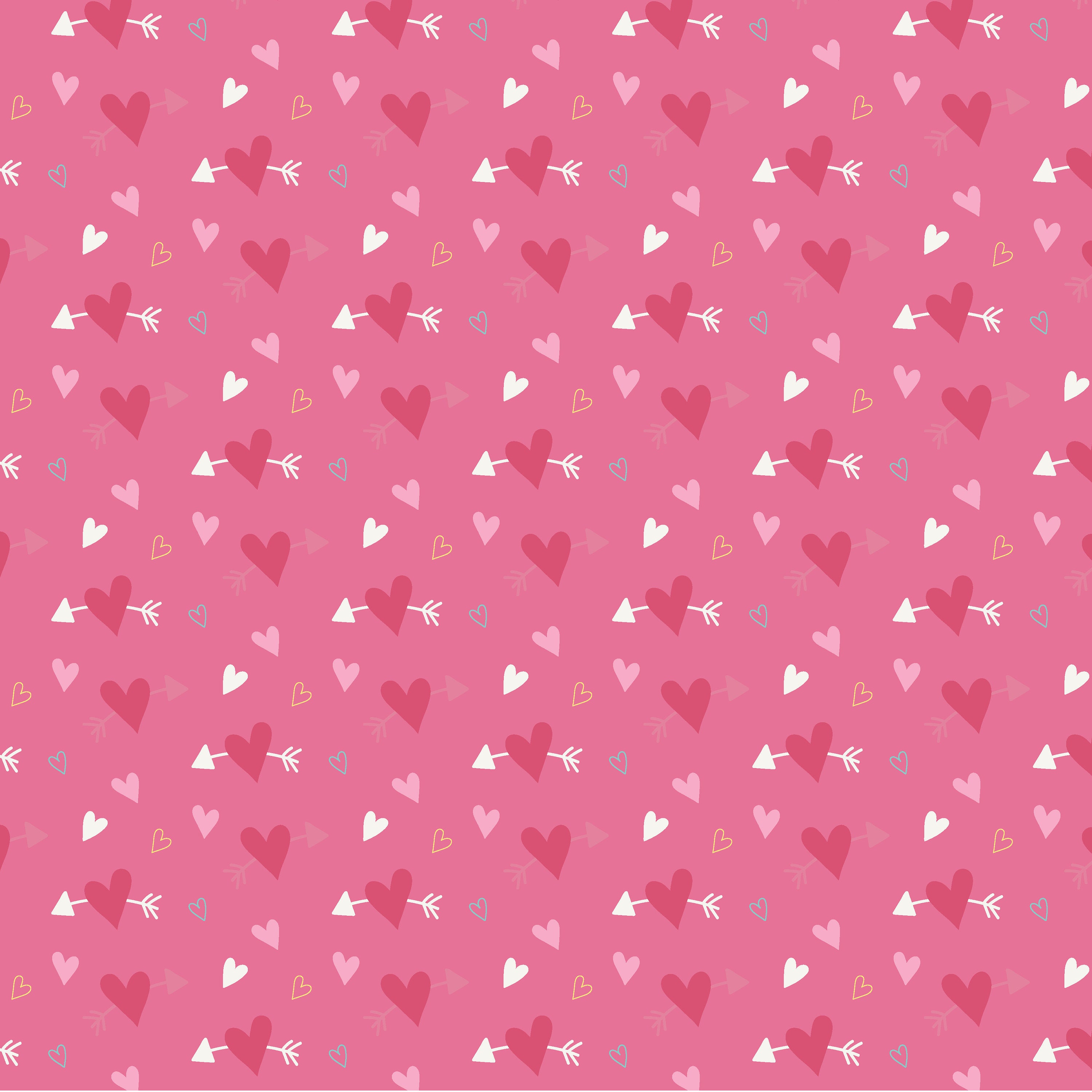 Bear Hugsvalentines Digital Paper Pack | Etsy