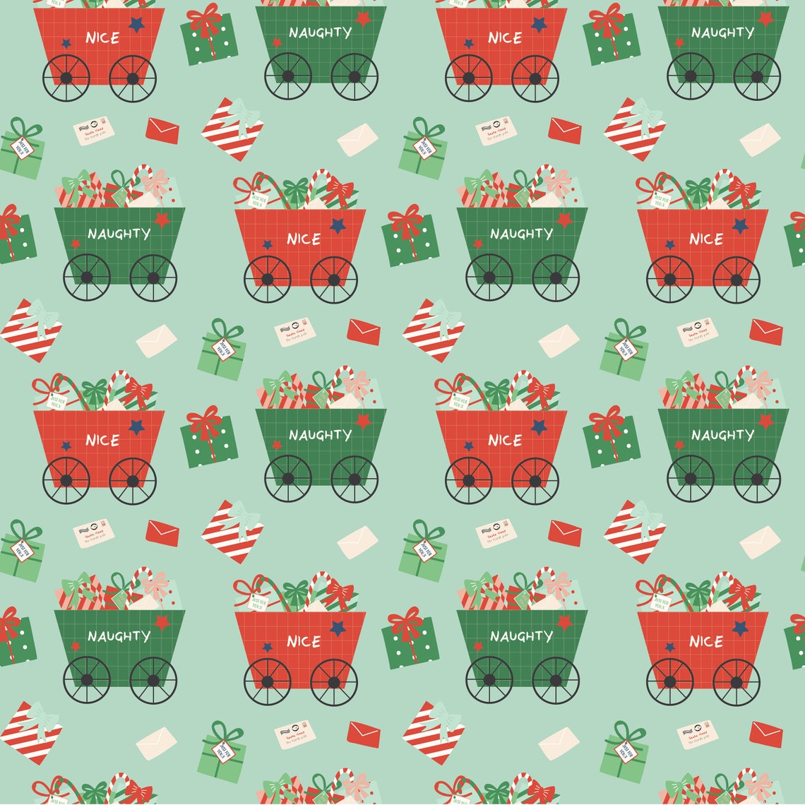Christmas Elf Printable Digital Paper Pack - Etsy