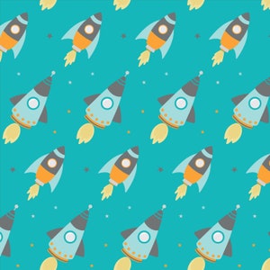 BLAST Off!,space,rockets, Astronauts, Planets , Printable Digital Paper ...