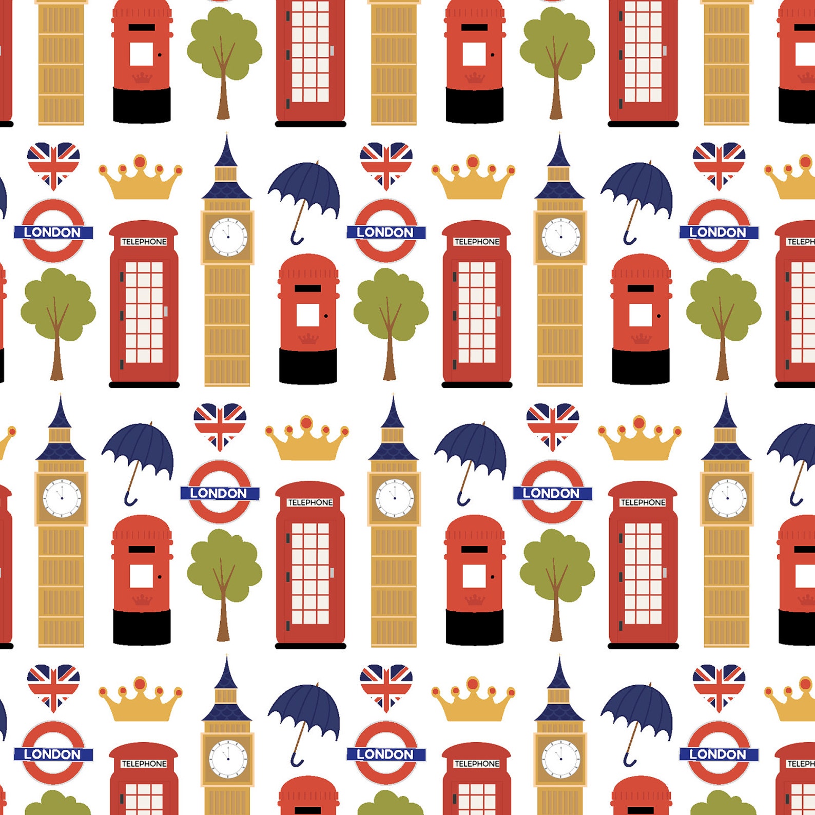 London, London Icons, Patterns, , Printable Digital Paper Pack. - Etsy