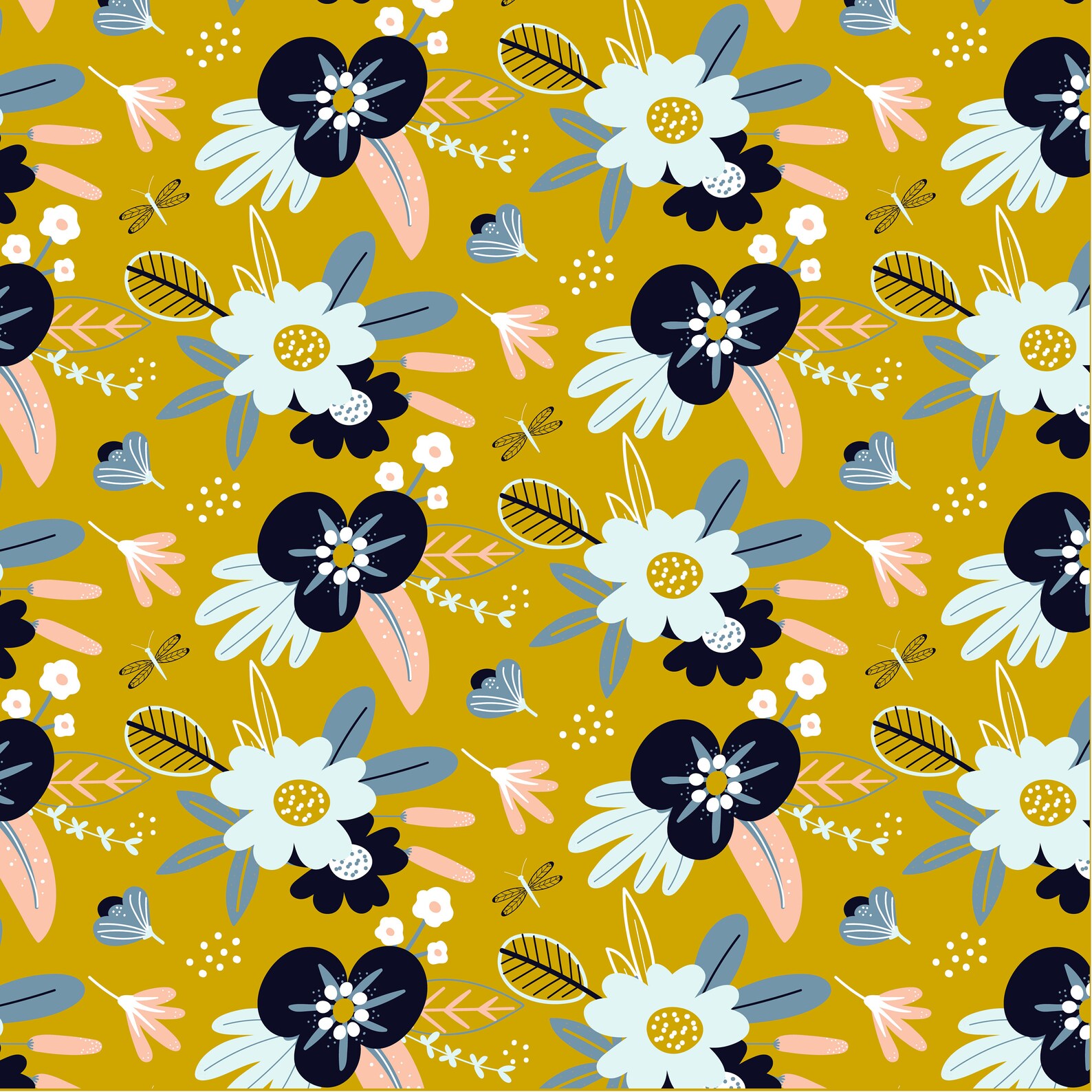 Floral Patterns Modern Digital Paper Pack Scrapbook Paper - Etsy