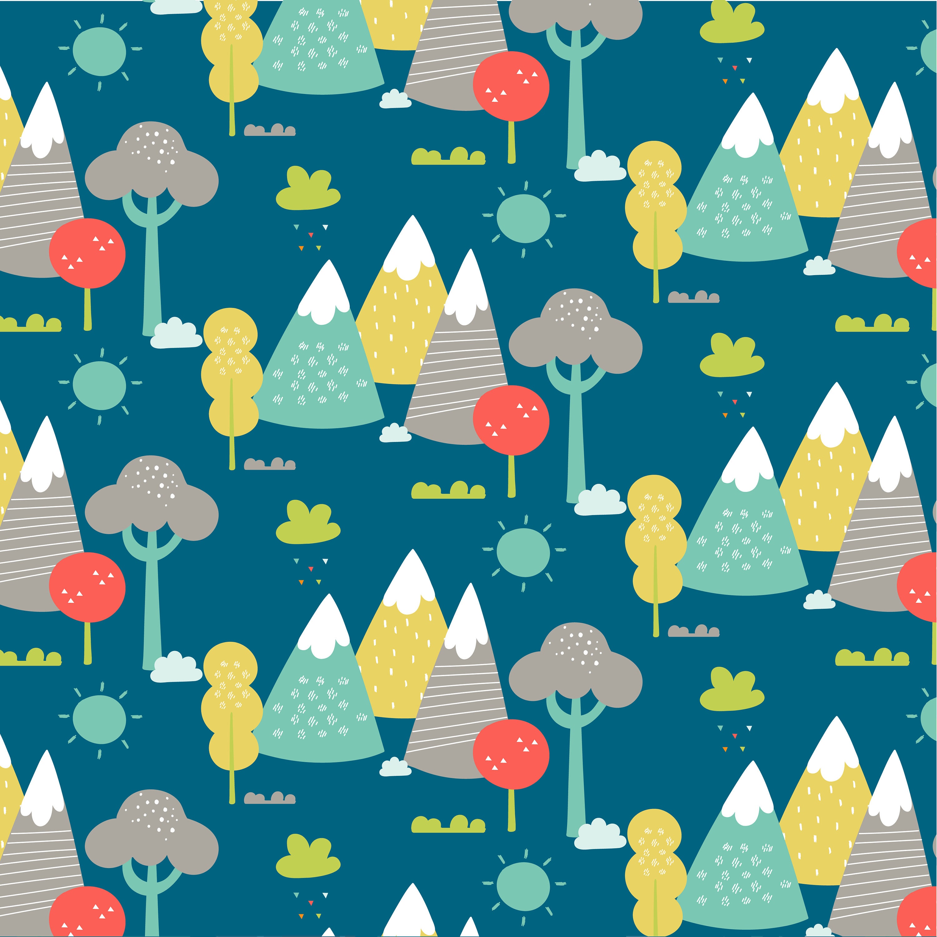 Kids Patterns Colourful Fun Digital Paper Pack Scrapbook - Etsy