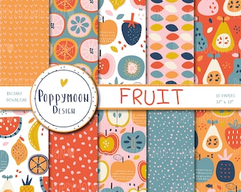 Fruit Scrapbook - Etsy
