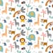 Jungle Fun Animals Printable Digital Paper Pack - Etsy