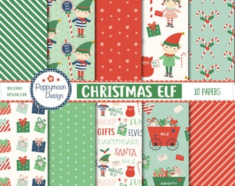 Digitalscrapbooking Elfed Instant Download, Christmas,elf - Etsy
