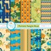 Pattern Jungle Animals,boys, Printable Digital Paper Pack - Etsy