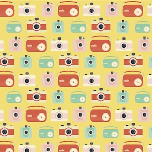 Retro Summer, Digital Paper Pack - Etsy