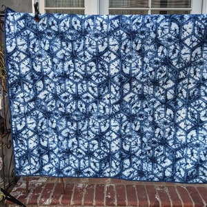 Quilts for Sale, Handmade Indigo Blue Quilt, Approx 56 X 48 Ready to ...