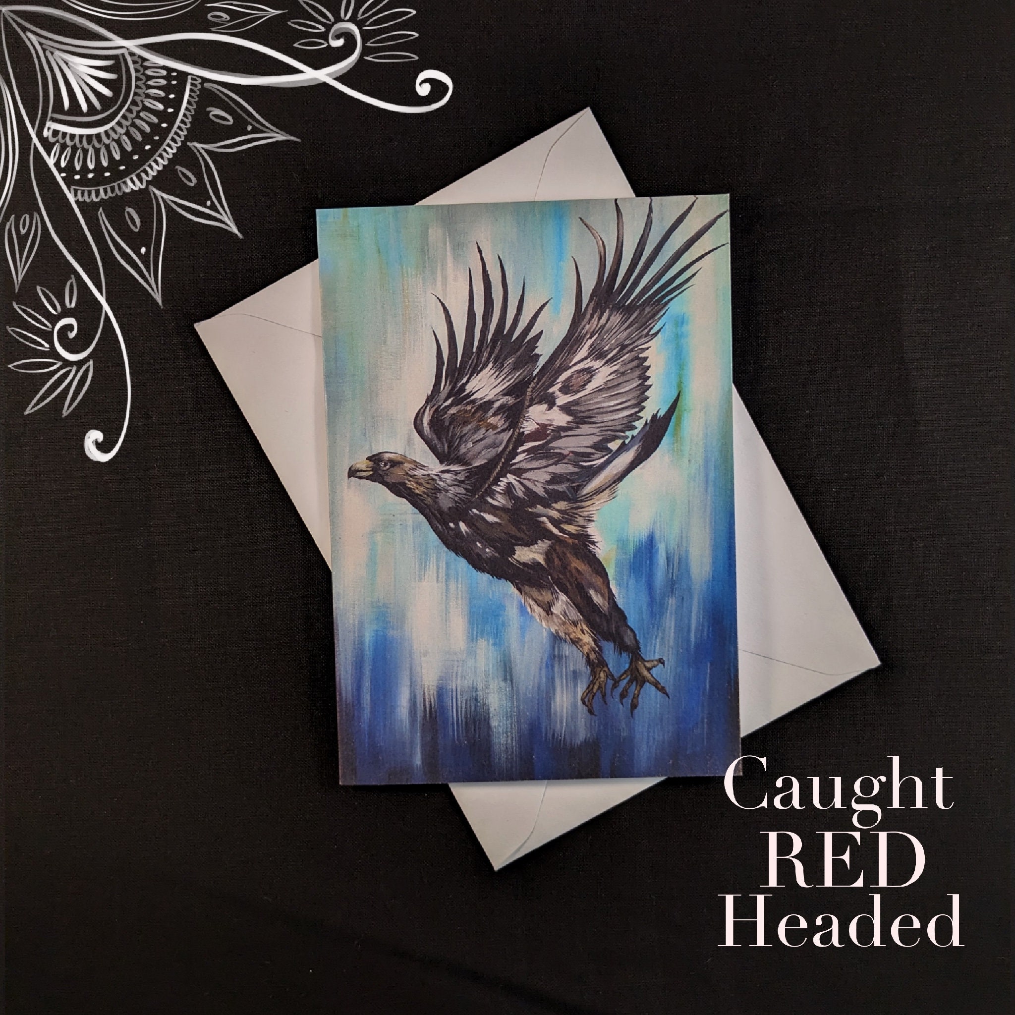 Golden Eagle Art Print Greeting Card Golden Eagle Bird - Etsy