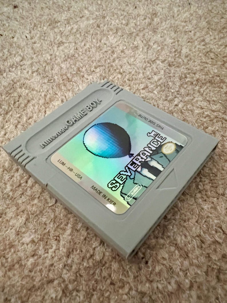 Severance Inspired Gameboy Cartridge: Retro TV Show Collectible - Etsy