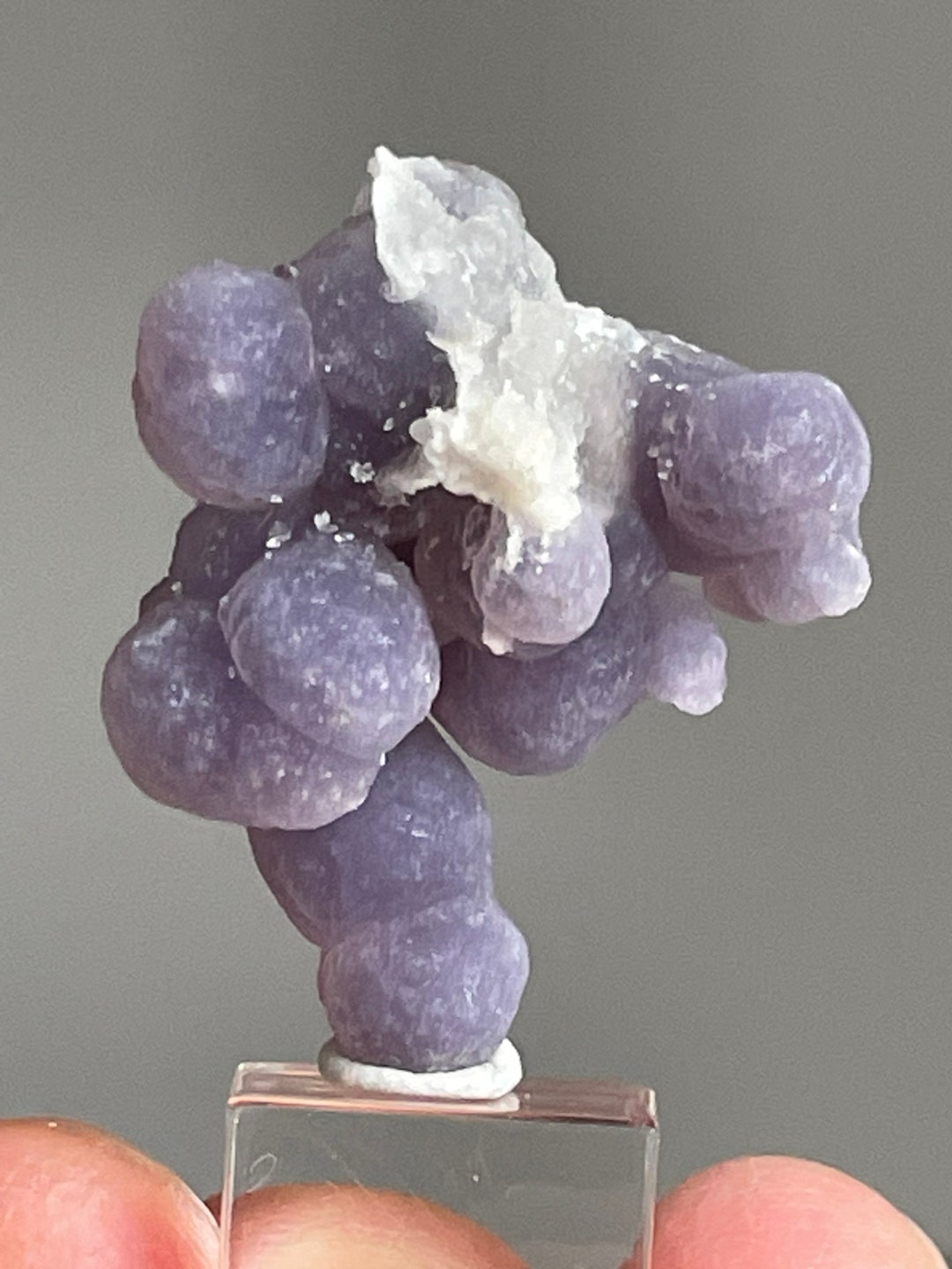 Cute Purple Sparkling Grape Agate From Indonesia , 32 Mm - Etsy
