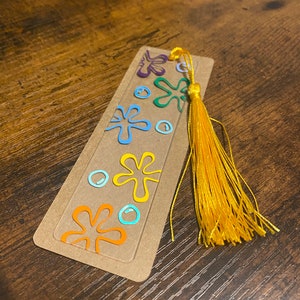 Bikini Bottom Flowers Bookmark | Spongebob Squarepants | Spongebob ...