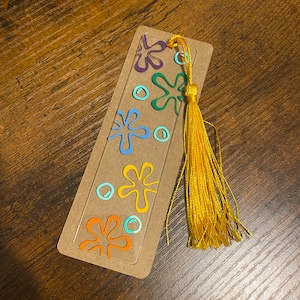 Bikini Bottom Flowers Bookmark | Spongebob Squarepants | Spongebob ...