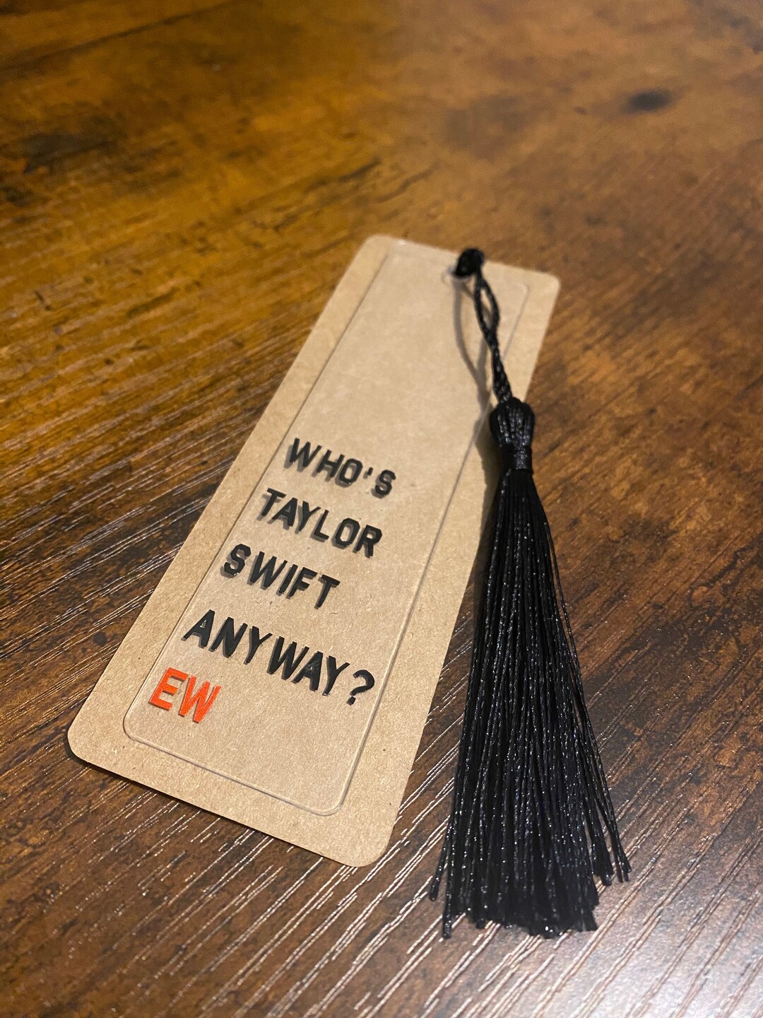 Who's Taylor Anyway? Bookmark | T-swift Swifties Bookmark | Clear ...