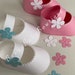 Set of 10 Cardstock Shoe Favors. It's a Girl / It's a Boy Baby Favor ...