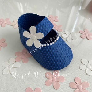 Embossed Cardstock Baby Shoe Favors: Set of 10 Single Shoes - Etsy