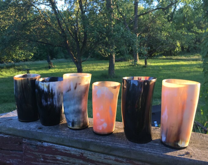 Natural Horn Cup - Etsy