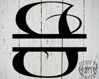 Monogram letter j | Etsy