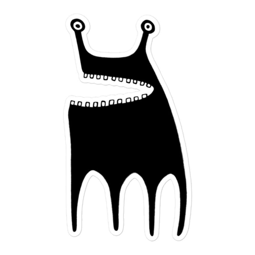 VINYL STICKER Monster Tentacle Alien Art Weirdcore Birthday Gifts Weird ...