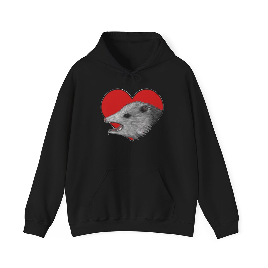 CLASSIC HOODIE 'possum Love Goblincore Dark Academia Weird Screaming ...