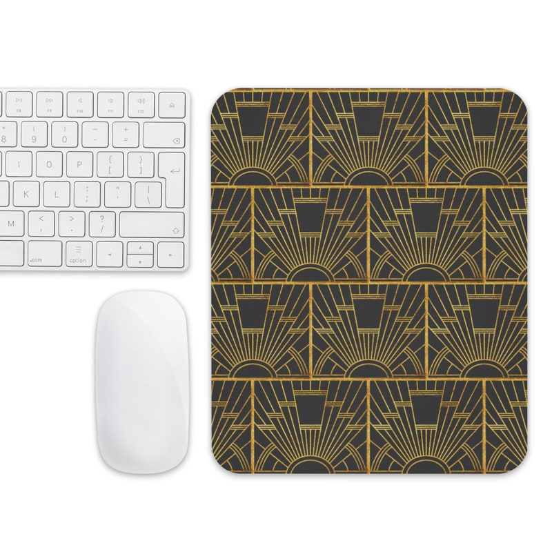 Mid Century Mouse Pad - Etsy