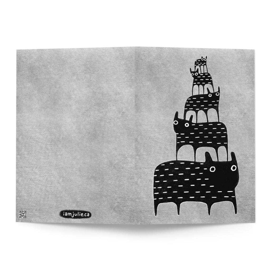 GREETING CARD Capybara Stack Weirdcore Guinea Pig Funny Invitations ...