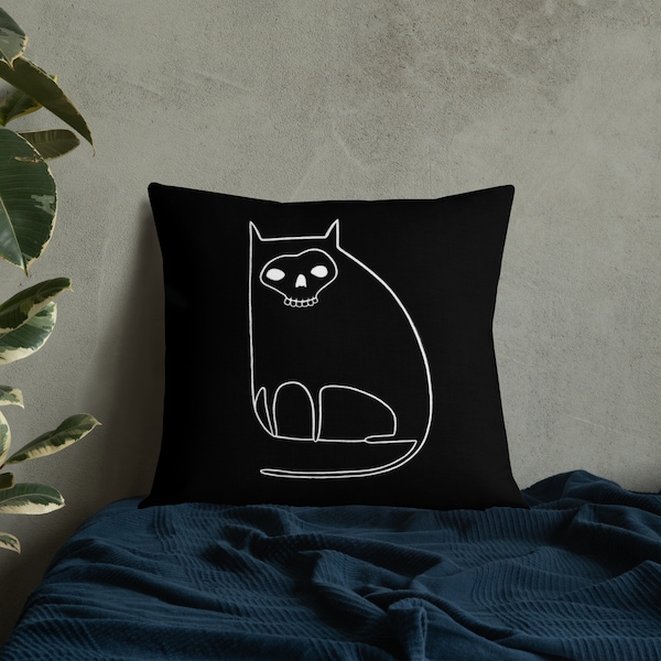 Weird Cat Pillow - Etsy