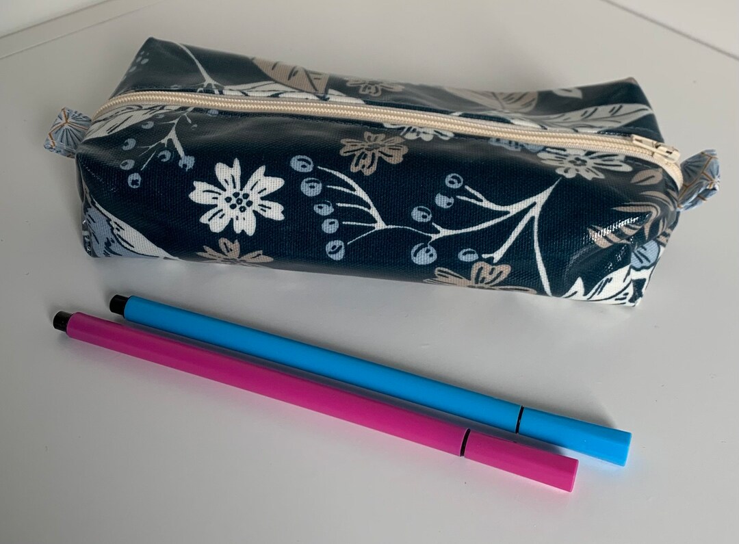 Blue Plastic School Pencil Case - Etsy