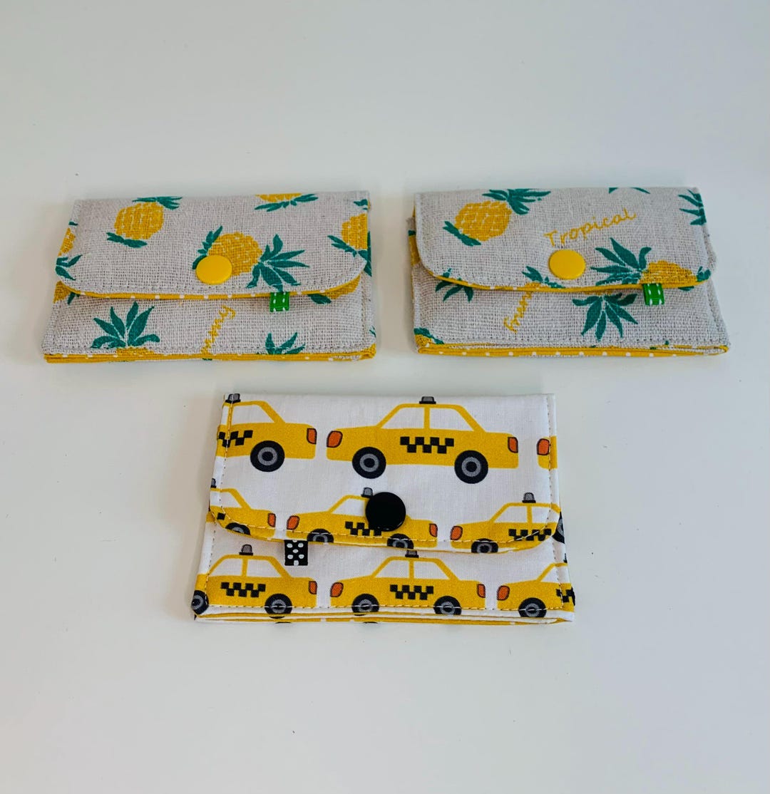 Yellow Card and Ticket Holder - Etsy