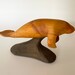 Hand-carved Wood Original Manatee Art/sculpture/decor - Etsy
