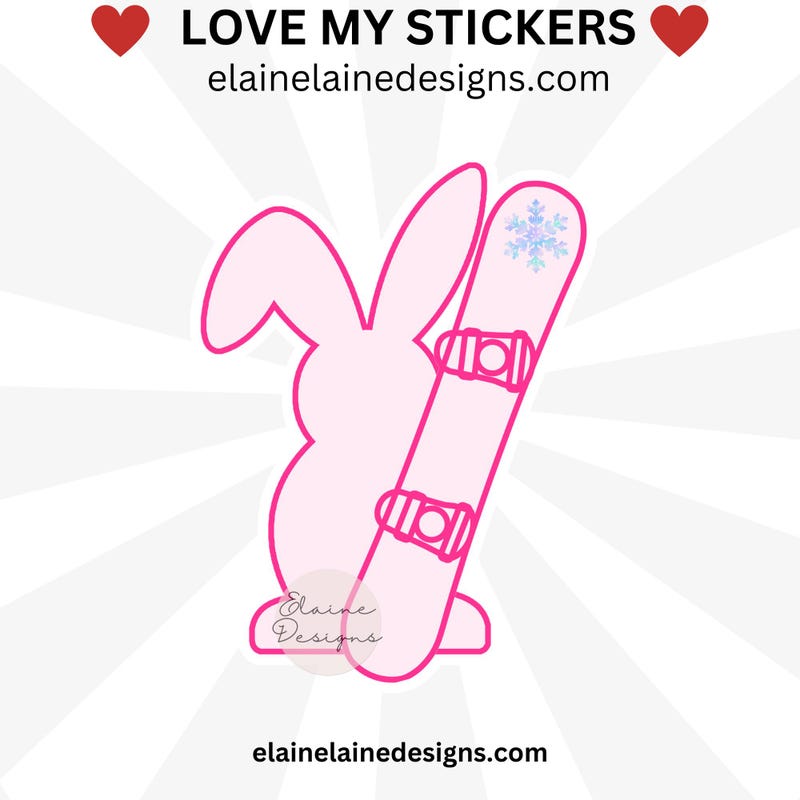 Snowboard Stickers - Etsy