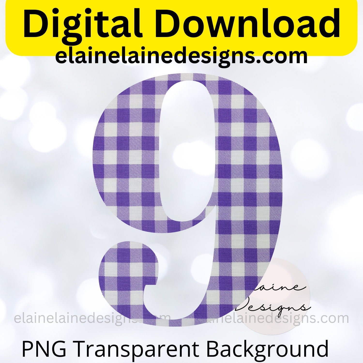 Gingham Numbers, Numbers Print, Printable Numbers, Plaid Numbers ...