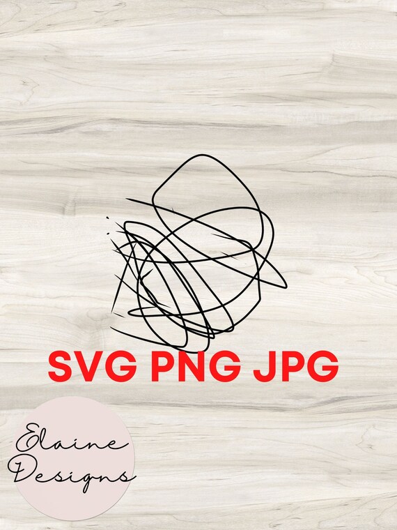 Scribbles Svg Handdrawn Doodles Svg Kids Drawings Svg Kids - Etsy