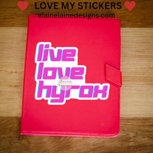 Hyrox Sticker, Hyrox, Running Sticker, 1k at a Time, Crossfit Sticker ...