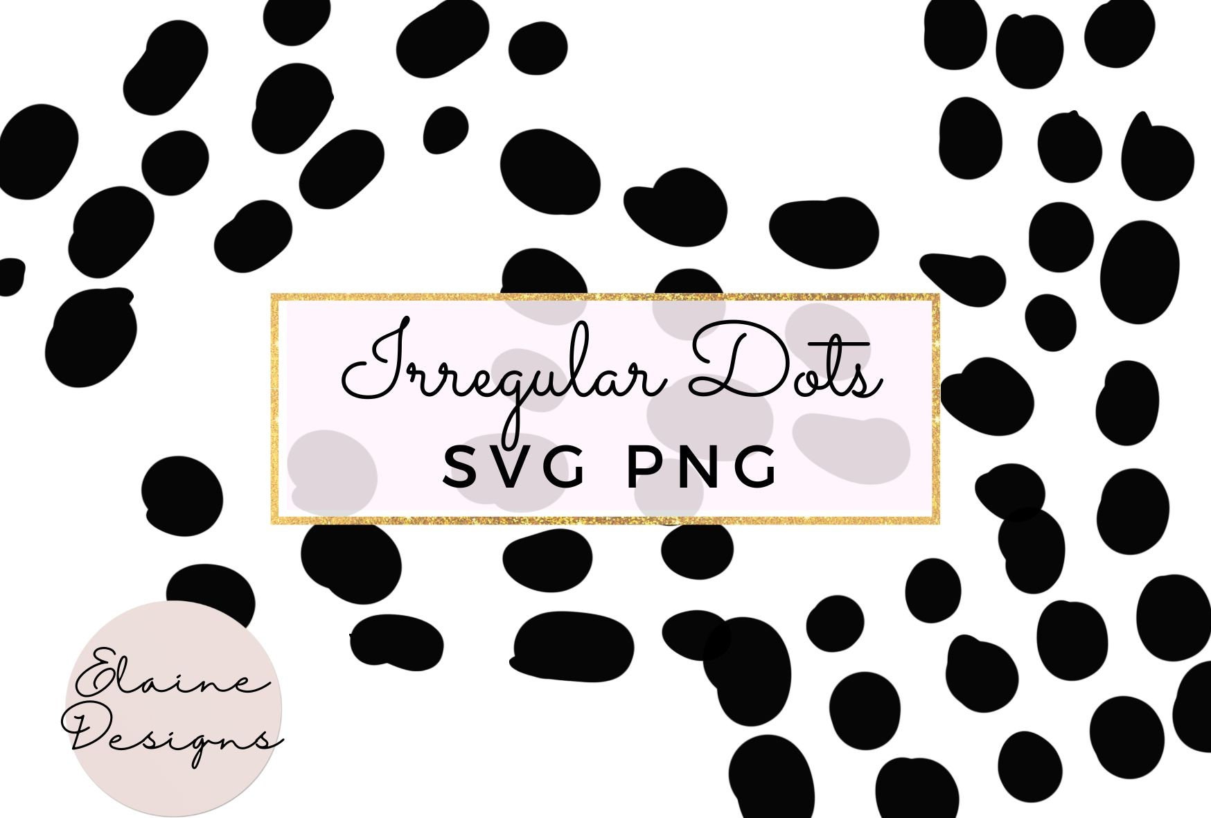 Dots Svg Minimalistic Dots Irregular Dots Polka Dots Scattered Dots ...