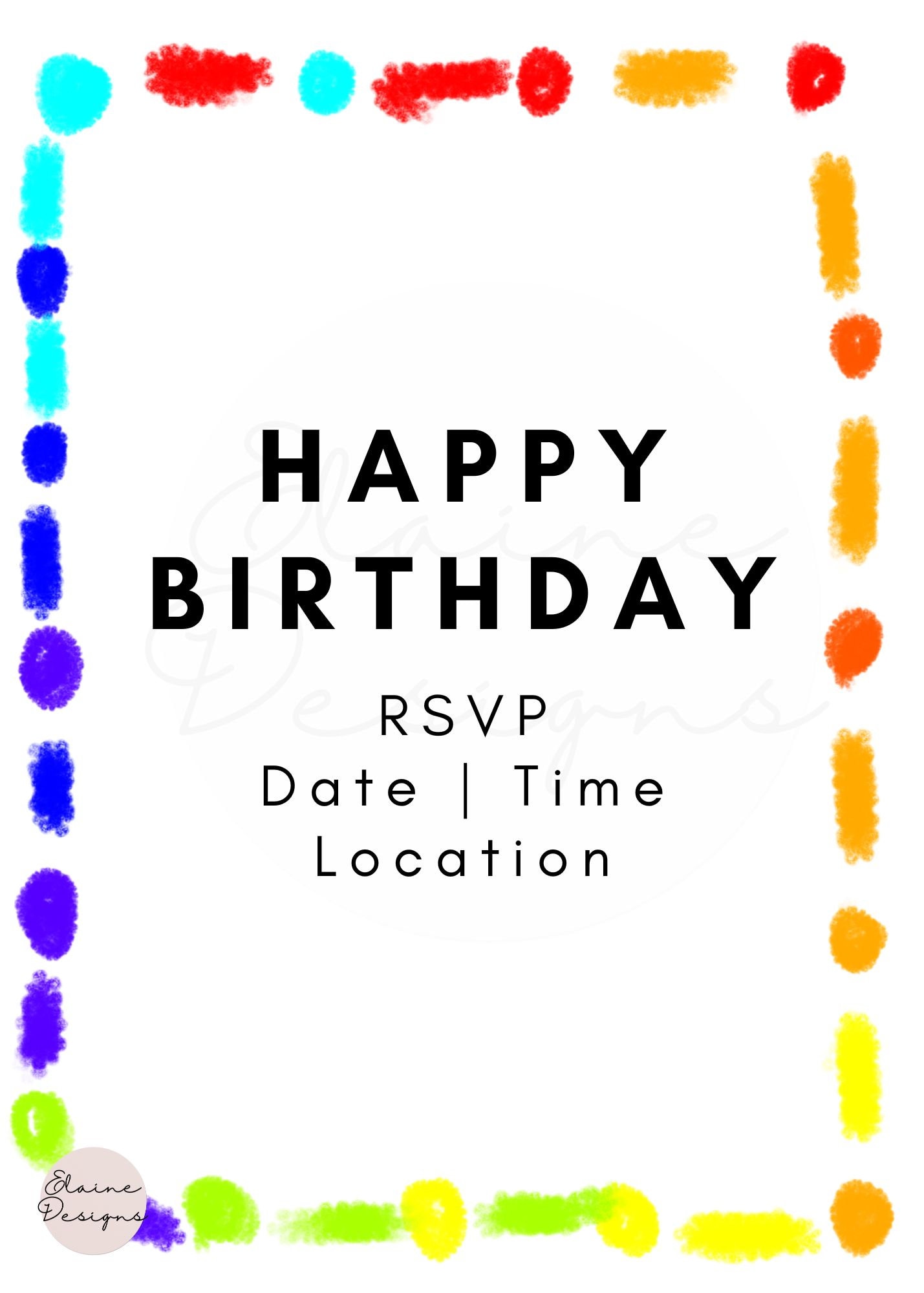 Crayon Lines Handdrawn Crayon Frames Doodles Kids Crayola Borders ...