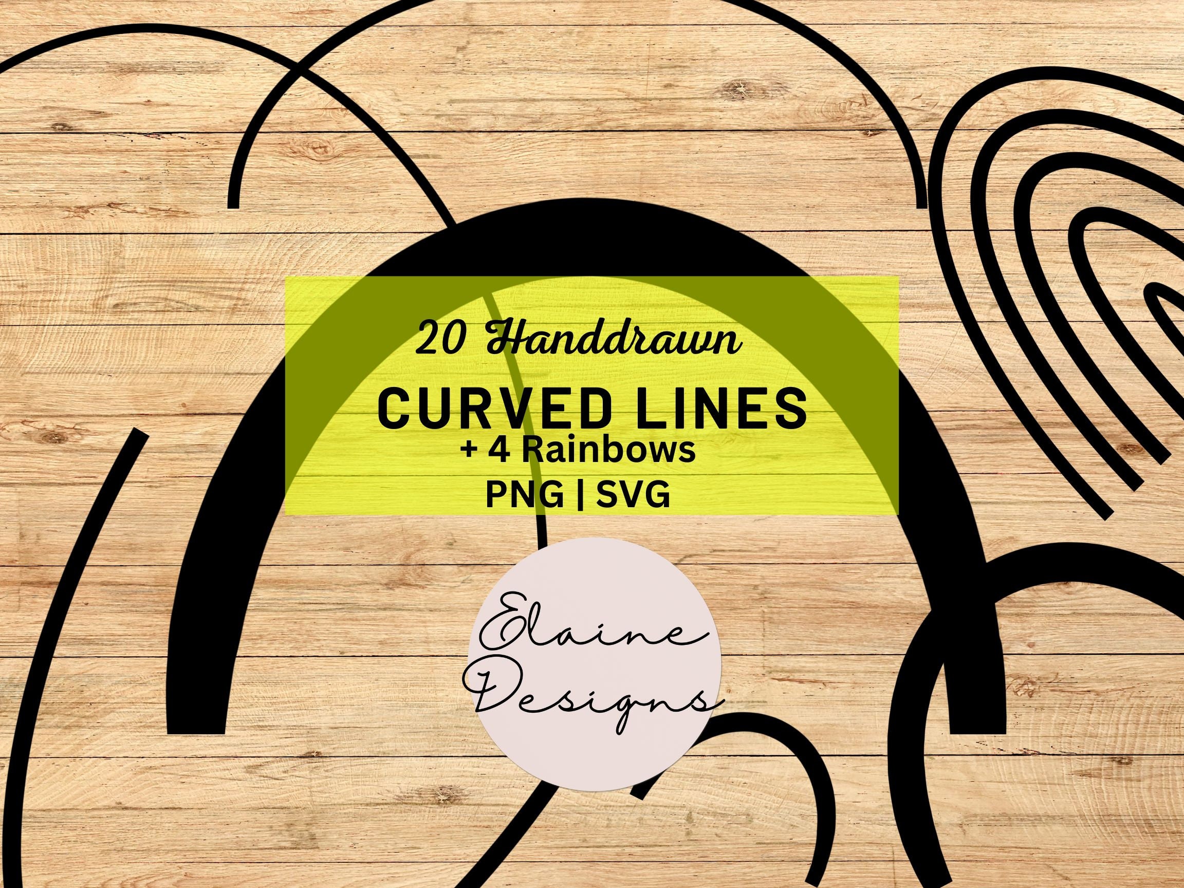 Curved Lines Svg Graduated Curved Lines Png Curve Line Rainbows Rainbow ...