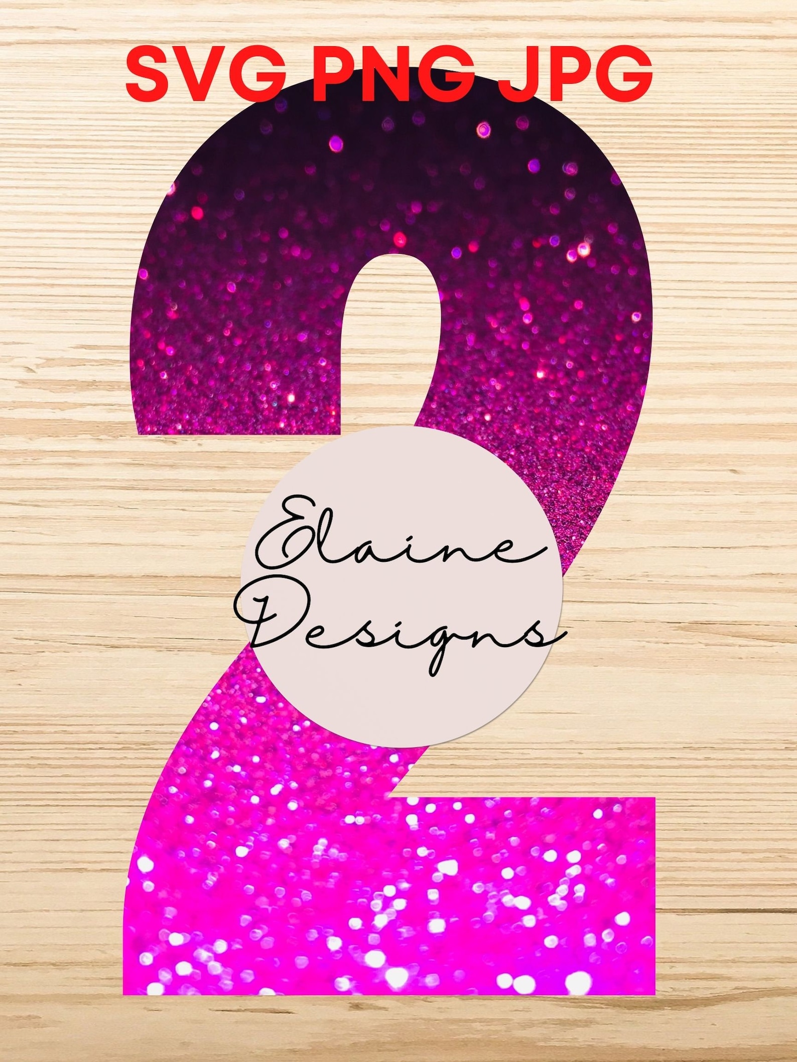 Hot Pink Sparkle Numbers Pink Glitter Numbers Wedding Table Numbers ...