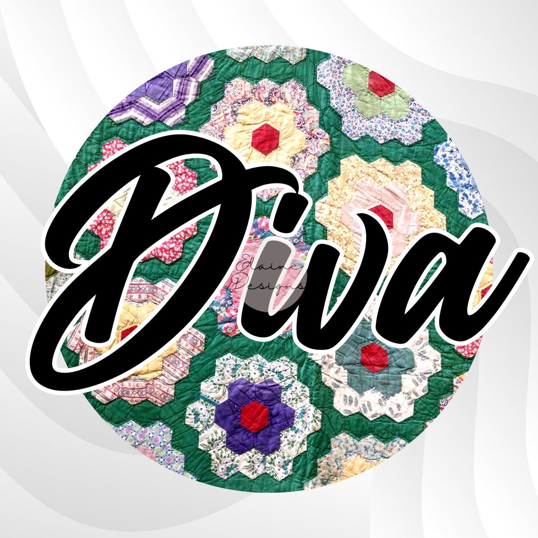 Quilt Diva Sticker Quilting Diva Sticker Quilt Queen Sticker - Etsy