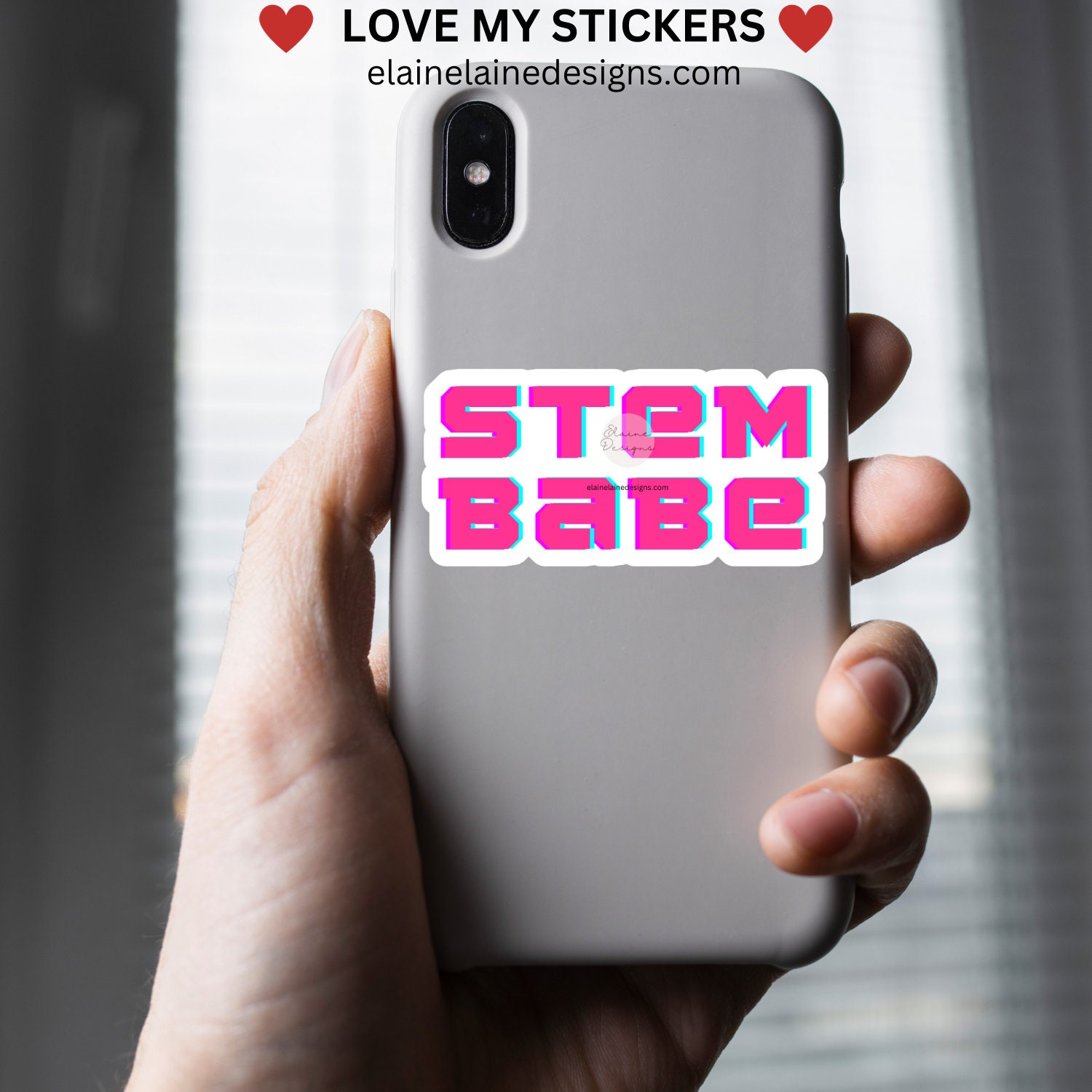 Stem Sticker, Girls in Stem, Women in Stem, Stem Babe, Science, Technology, Engineering, Math ...