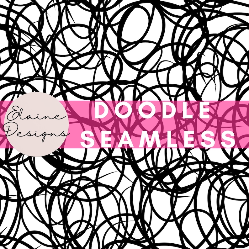 Line Doodles Scribble Drawings Lines Pattern Black and White Scribbles ...