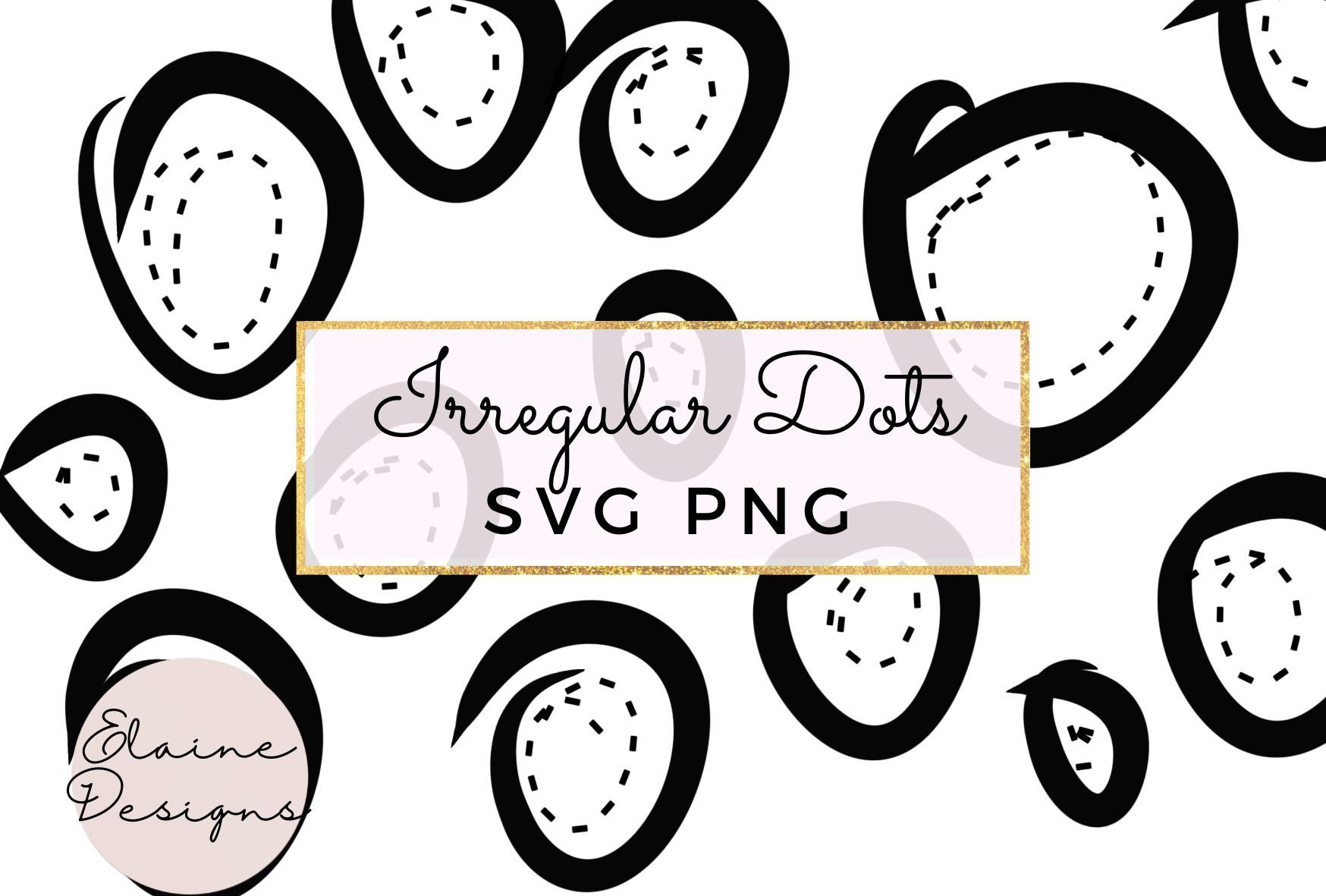 Dots Svg Minimalistic Dots Irregular Dots Polka Dots Scattered Dots ...