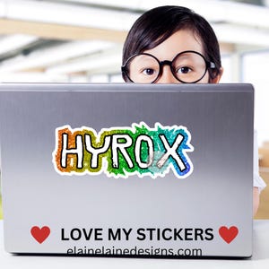 Hyrox Sticker, High Performance Sticker, Hyrox, Running Sticker, 1k at ...