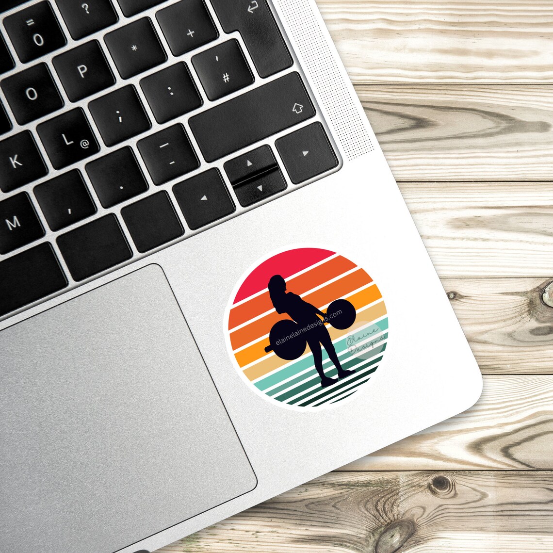 Crossfit Sticker, Girl Power Sticker, Lift Sticker, Girl Weightlifting ...