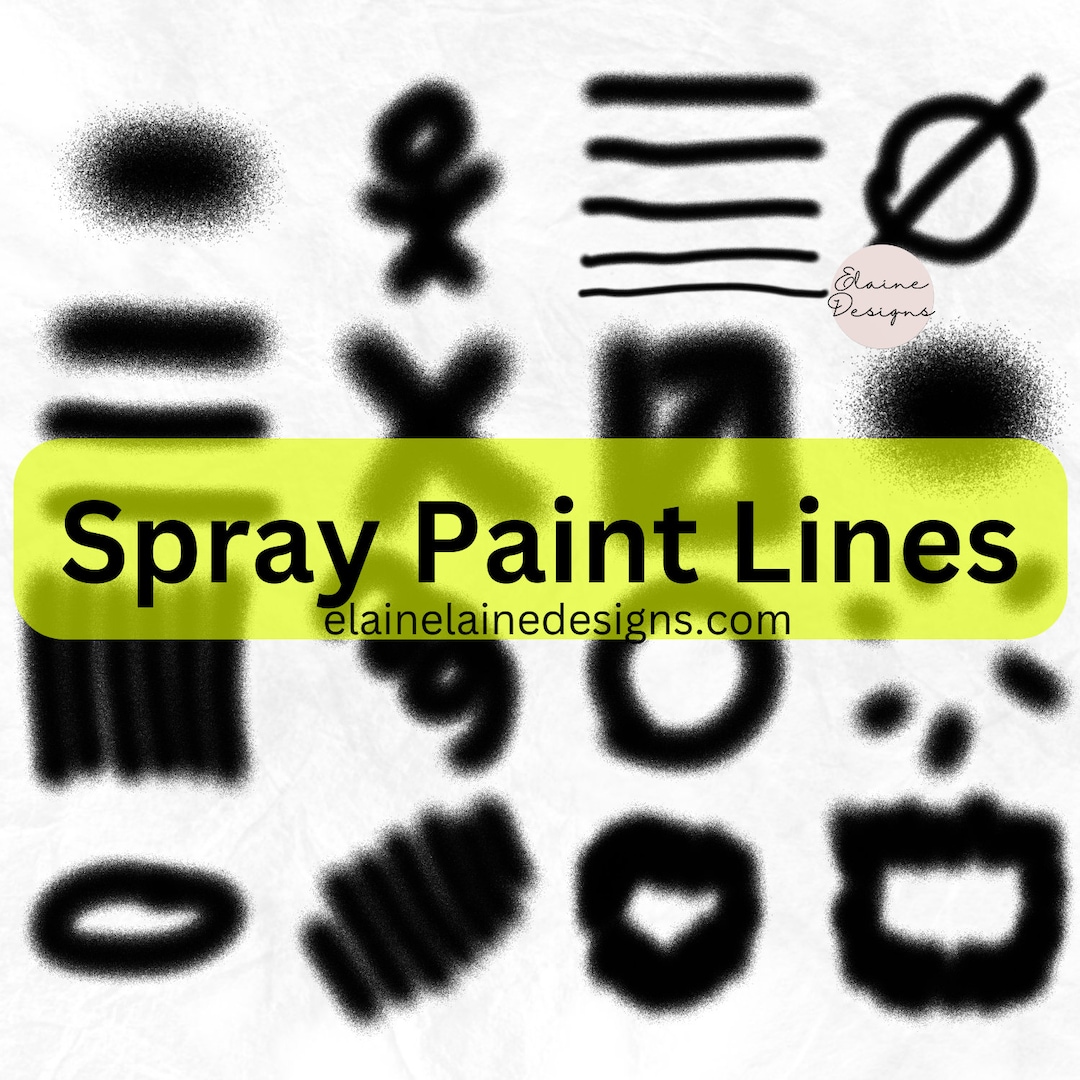 Spray Paint Lines, Spray Paint Splashes, Street Art, Graffiti, Paint ...