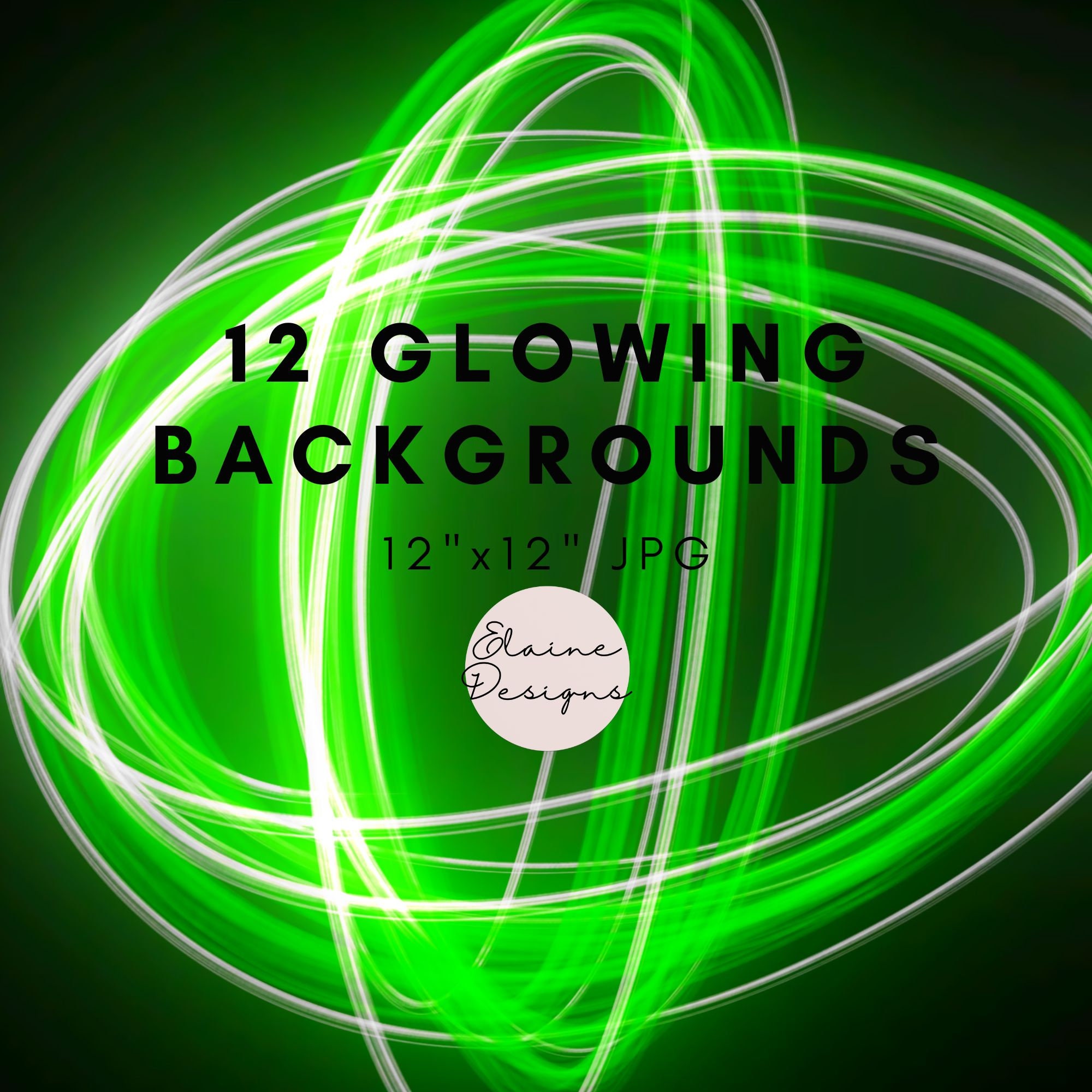 Green Neon Background Green Glowing Background Green Digital Paper Glow ...