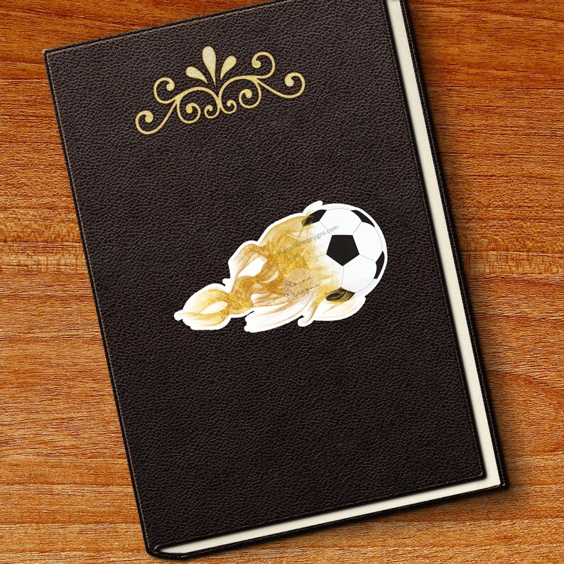 Soccer Sticker, Soccer Ball Sticker, Soccer Fireball Sticker, Soccer ...