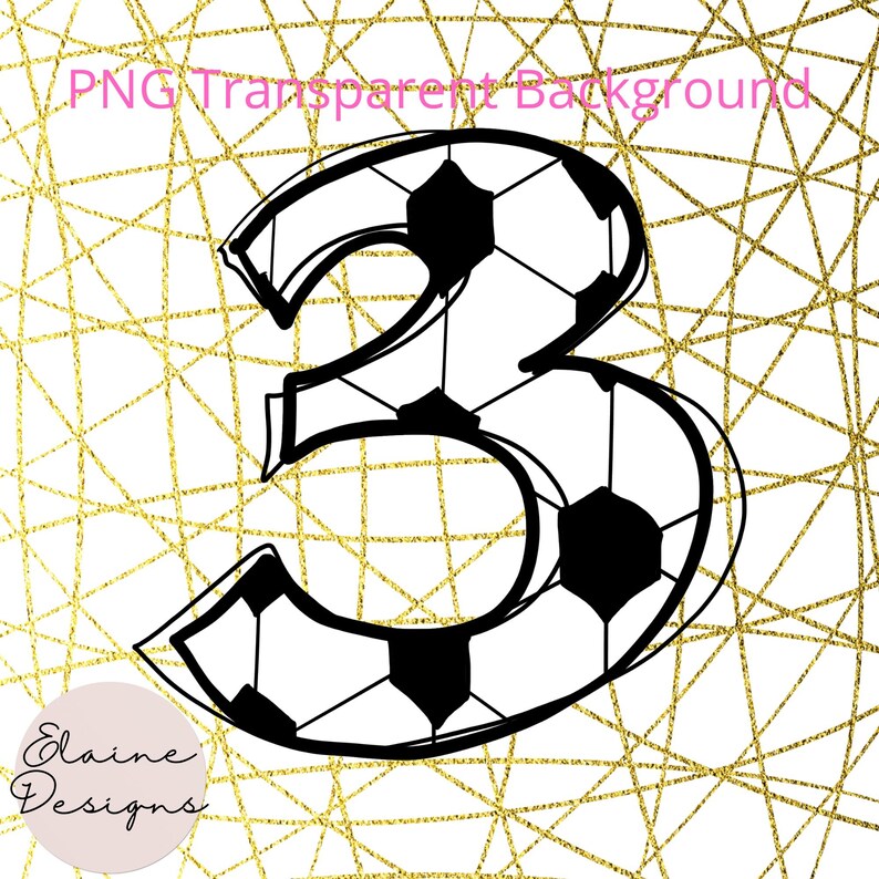 Soccer Numbers Png Football Numbers Sports Number Black White Number ...